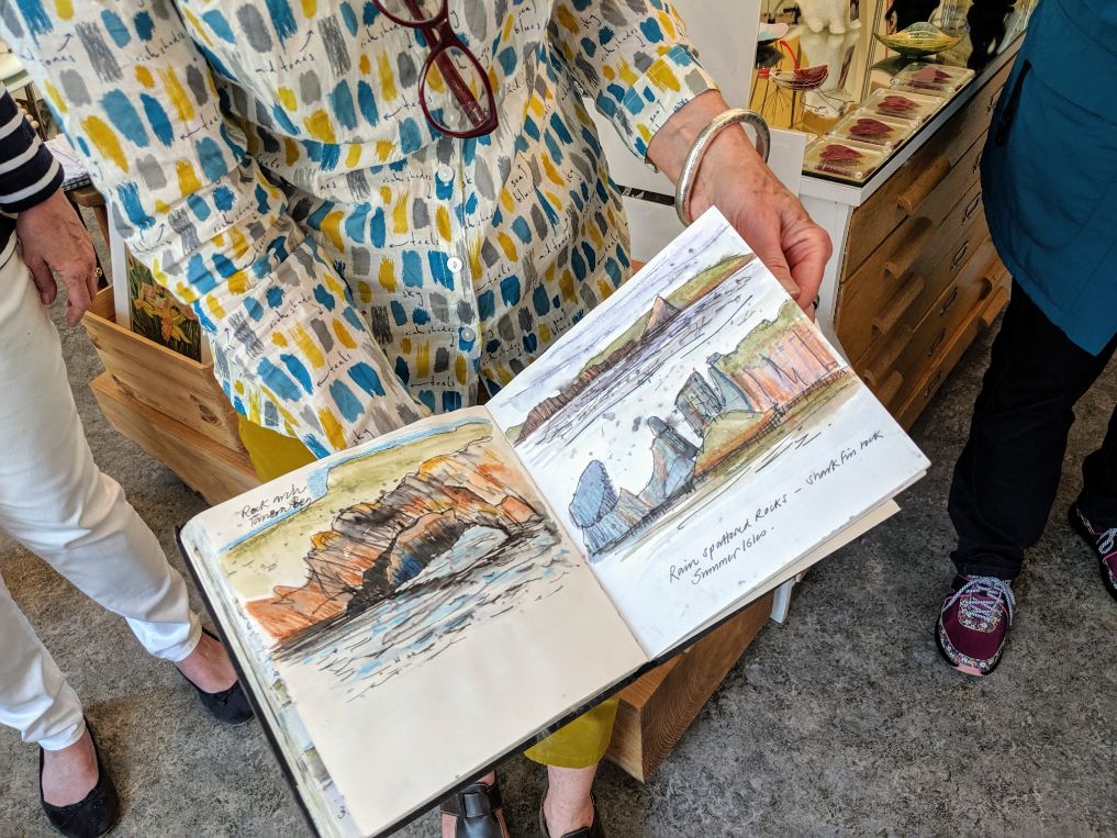 Introduction at the Line Gallery in Linlithgow7 – Wild at Art